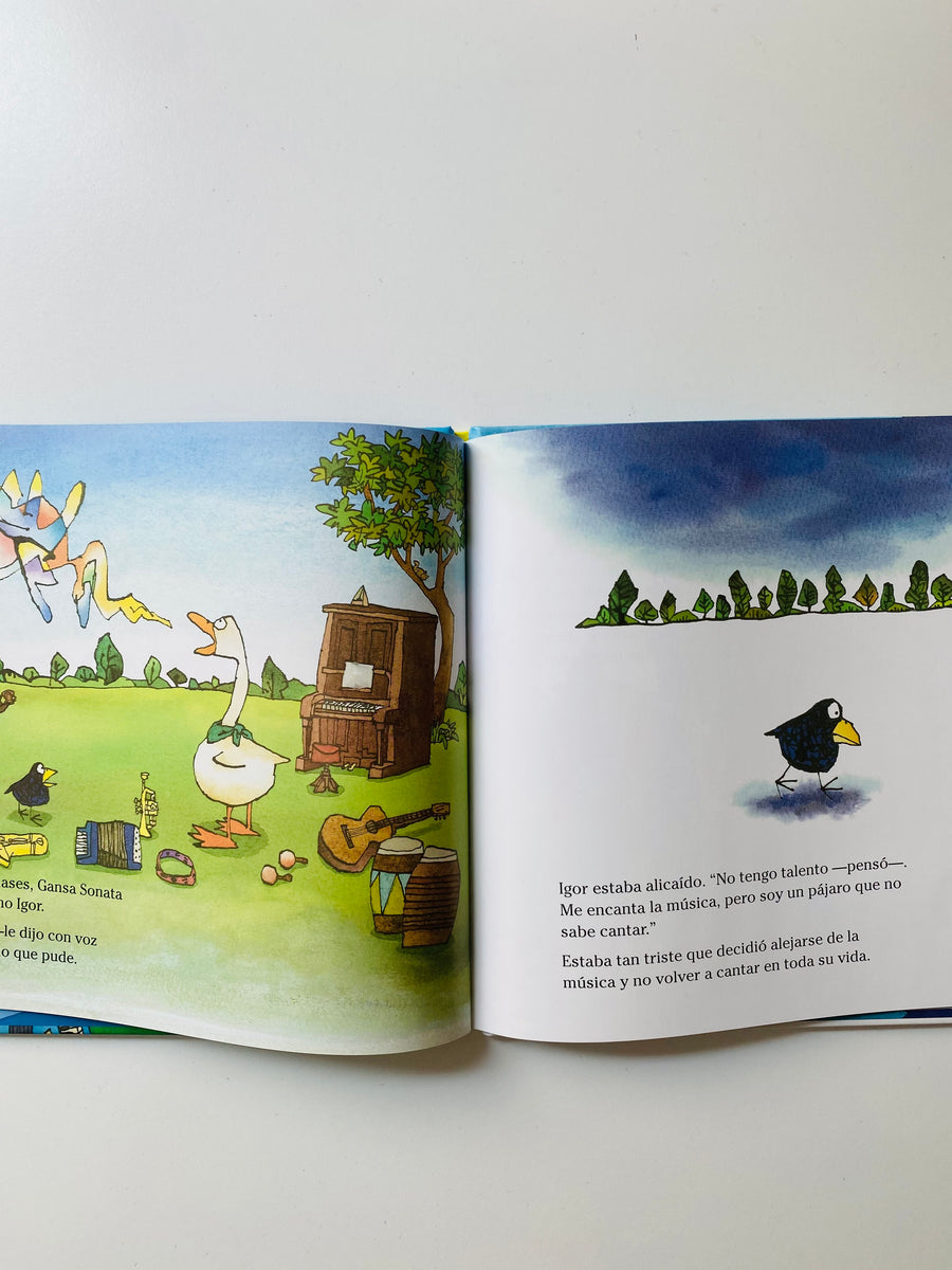 Igor El pájaro que no sabía cantar – lavalijalibreriainfantil